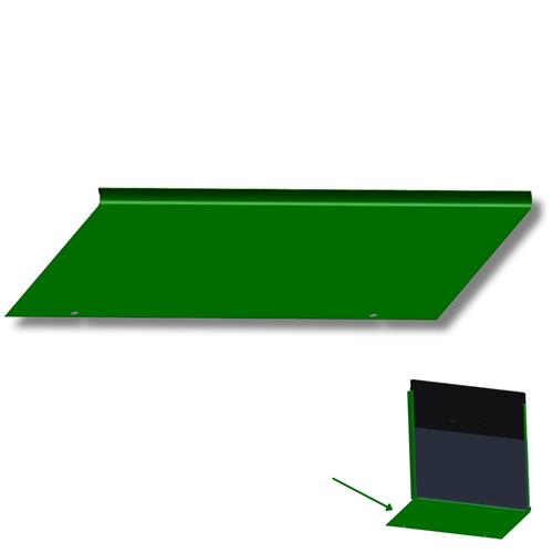 Mat moving headboard heavy green - Kraker Trailers B.V.