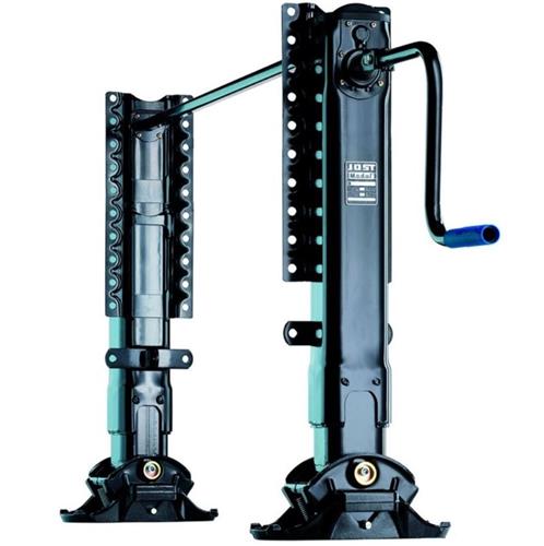 Trailer steunpoot set 750mm met S voet (Jost Optima) - Kraker Trailers B.V.